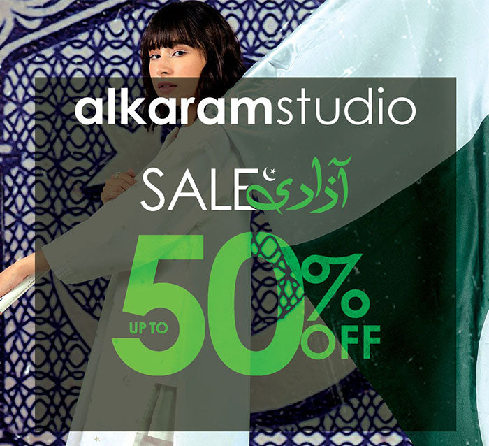 What Alkaram Studio Offers in its Azadi Sale 2023