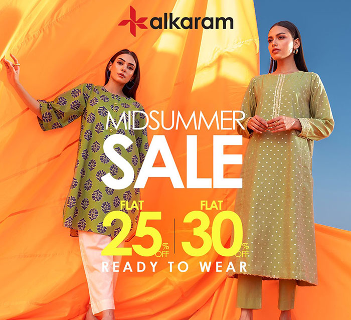 What you will get from Alkaram's Flat 25% and 30% Sale – Alkaram Studio