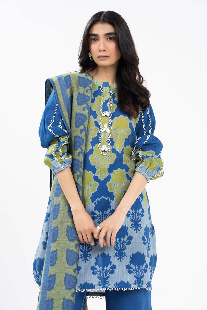 Khaddar Suits - Alkaram Khaddar Collection for Winter 2025