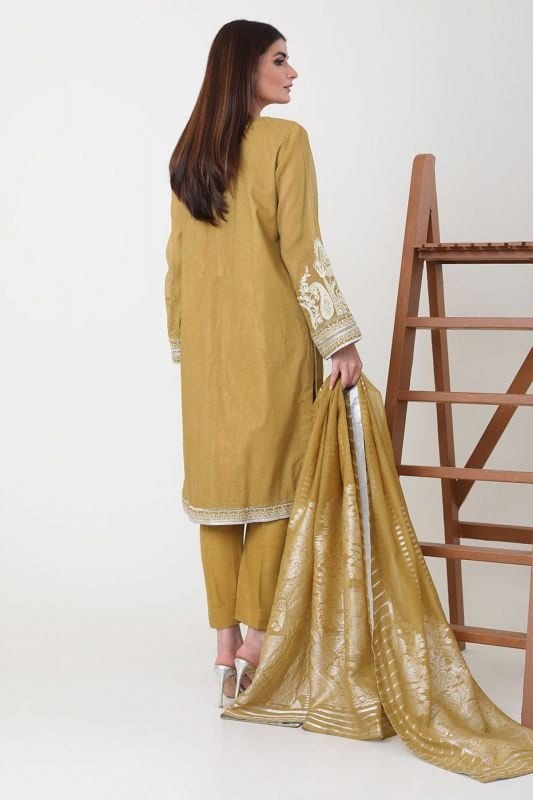 3 Piece Formal Cotton Net Suit – Alkaram Studio